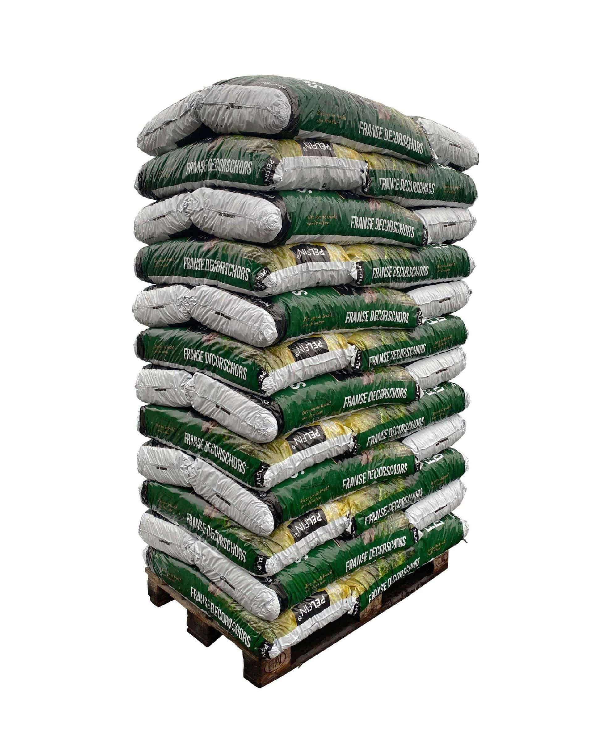 Pelfin Franse boomschors - 36 zakken - Gratis verzonden